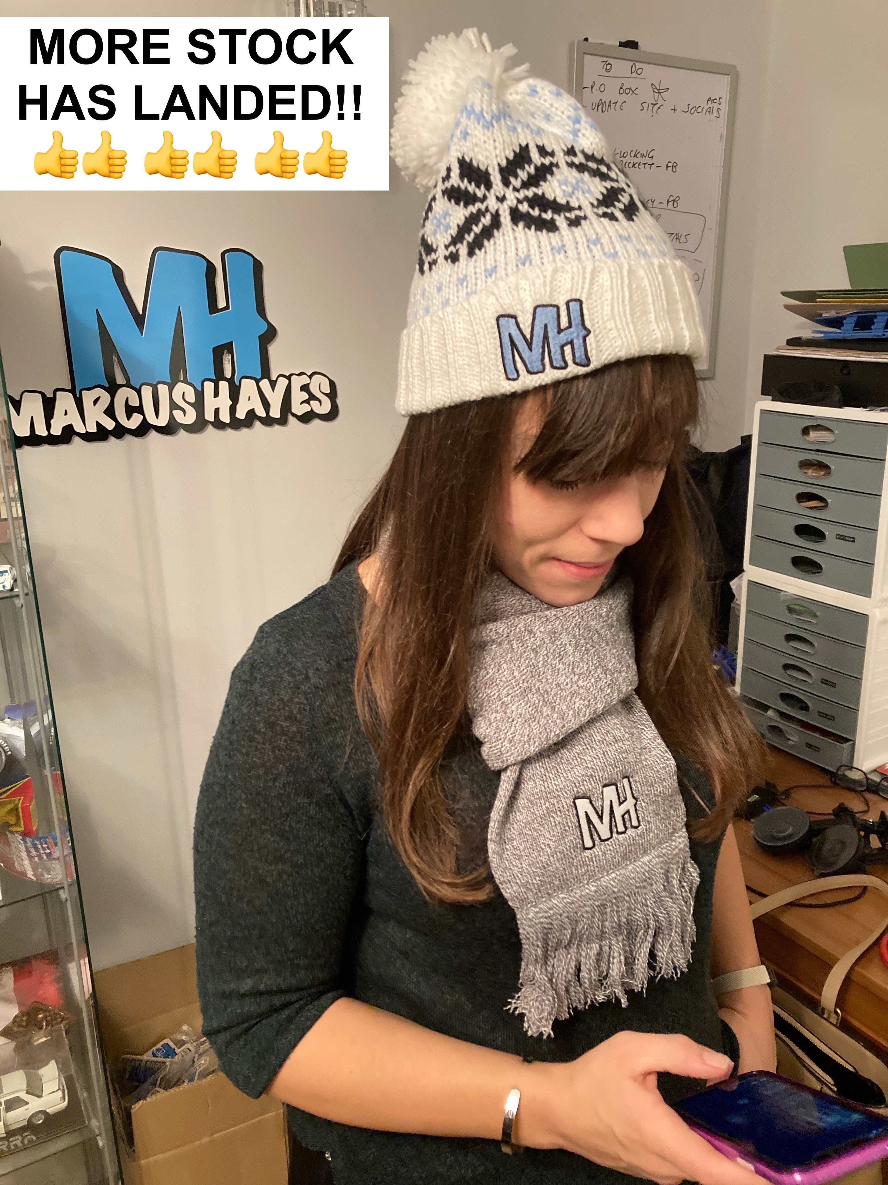 BOBBLE HATS NOW RE-STOCKED! 😃 – Marcus Hayes