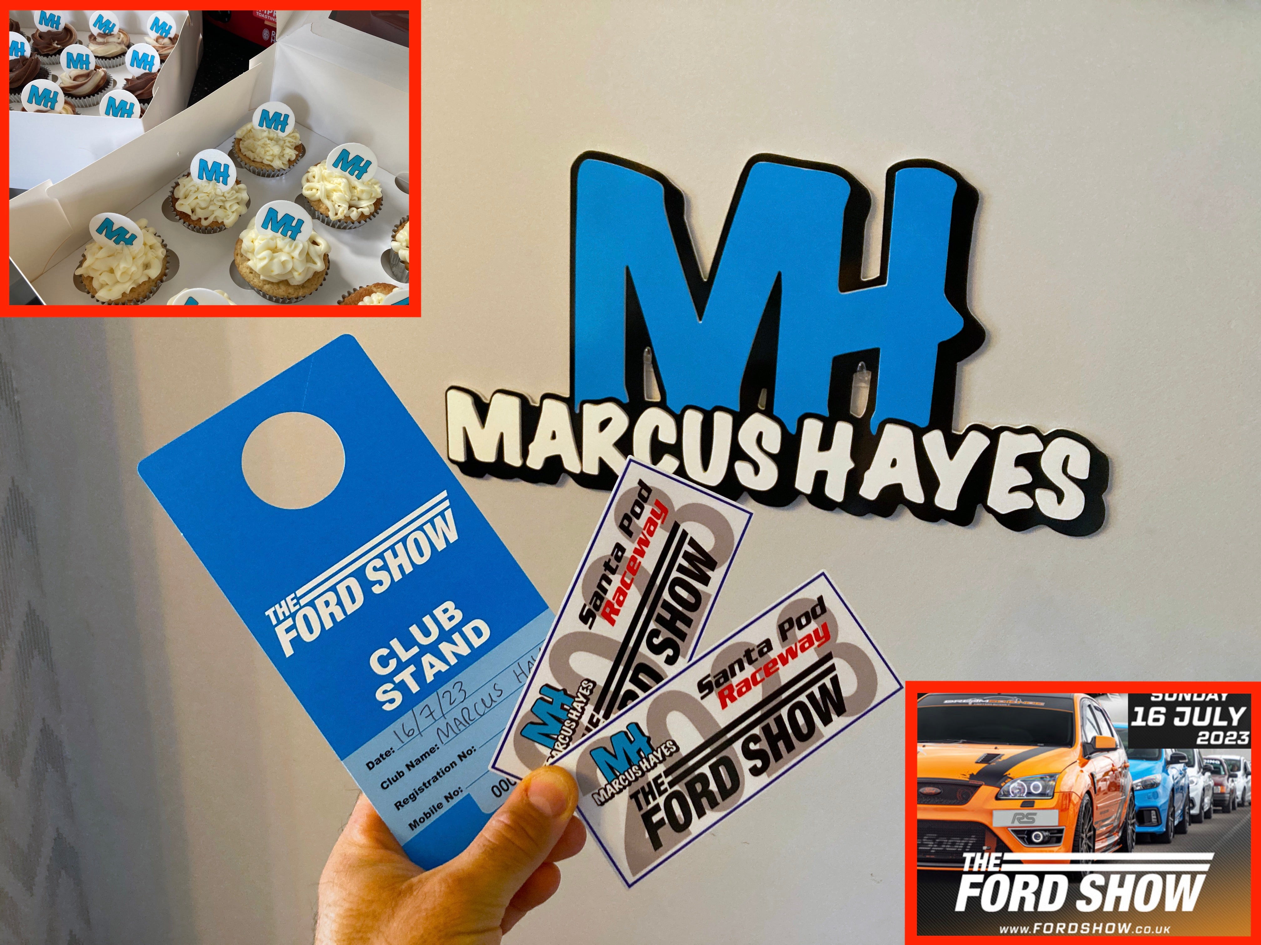 THE FORD SHOW STICKERS HABVE LANDED!! 😃 – Marcus Hayes