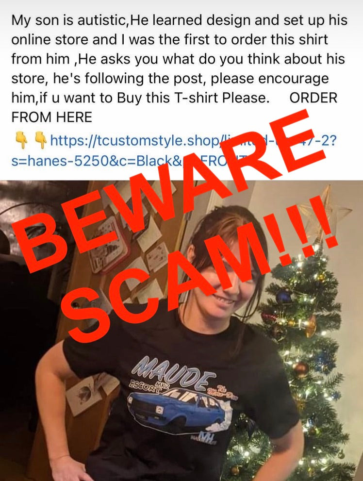 MERCH SCAM WARNING!!!! 🙁 – Marcus Hayes