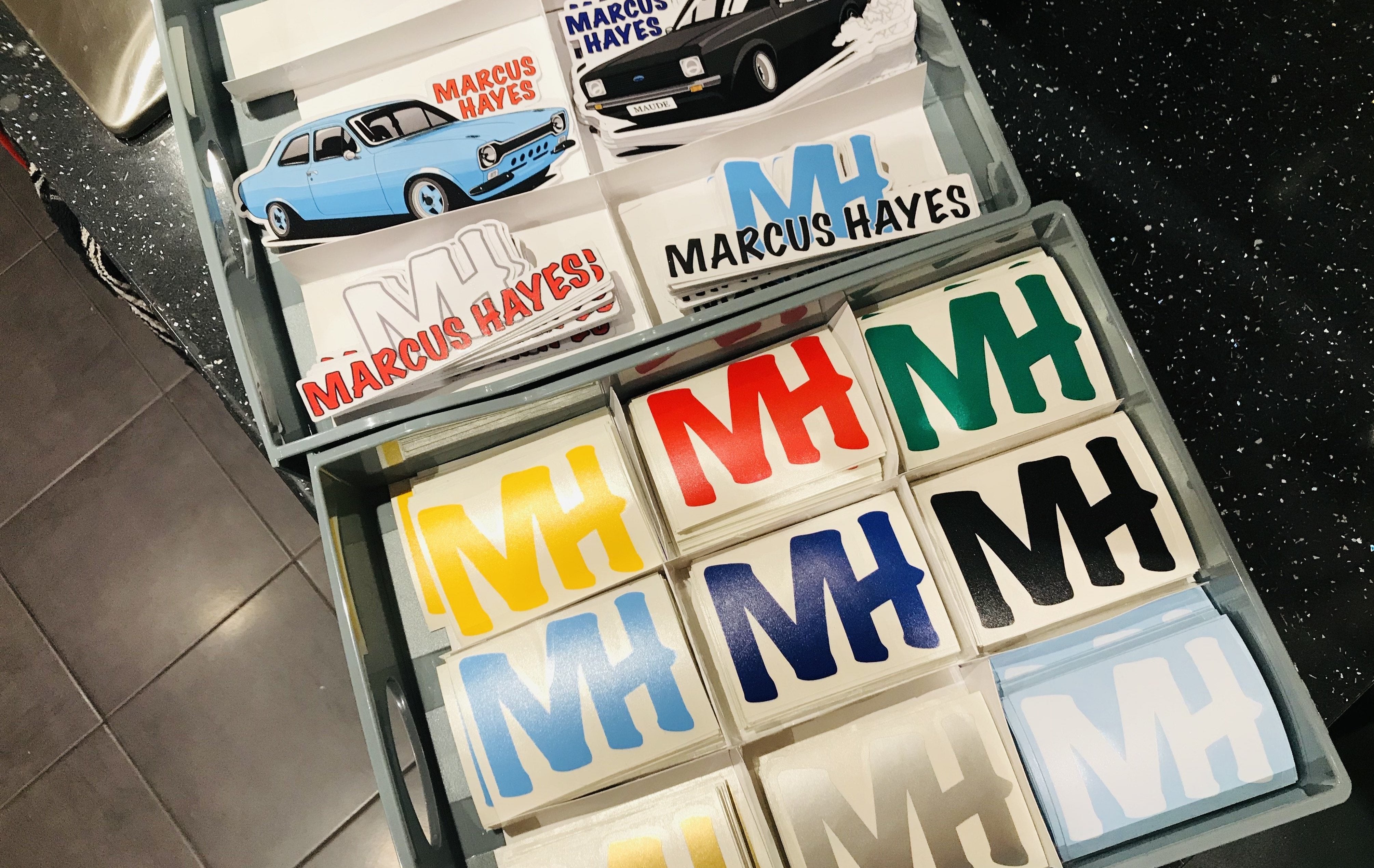 STICKERS AND DECALS FROM MARCUS HAYES – Marcus Hayes