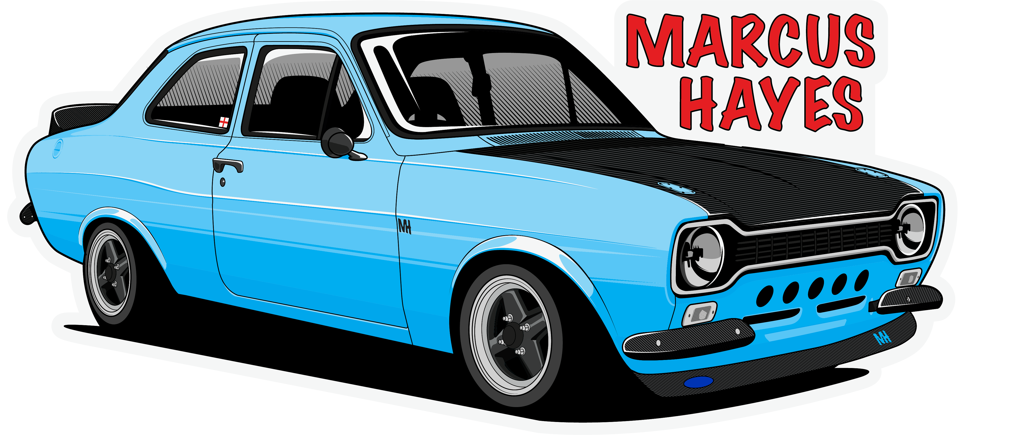 STICKERS AND DECALS FROM MARCUS HAYES – Marcus Hayes