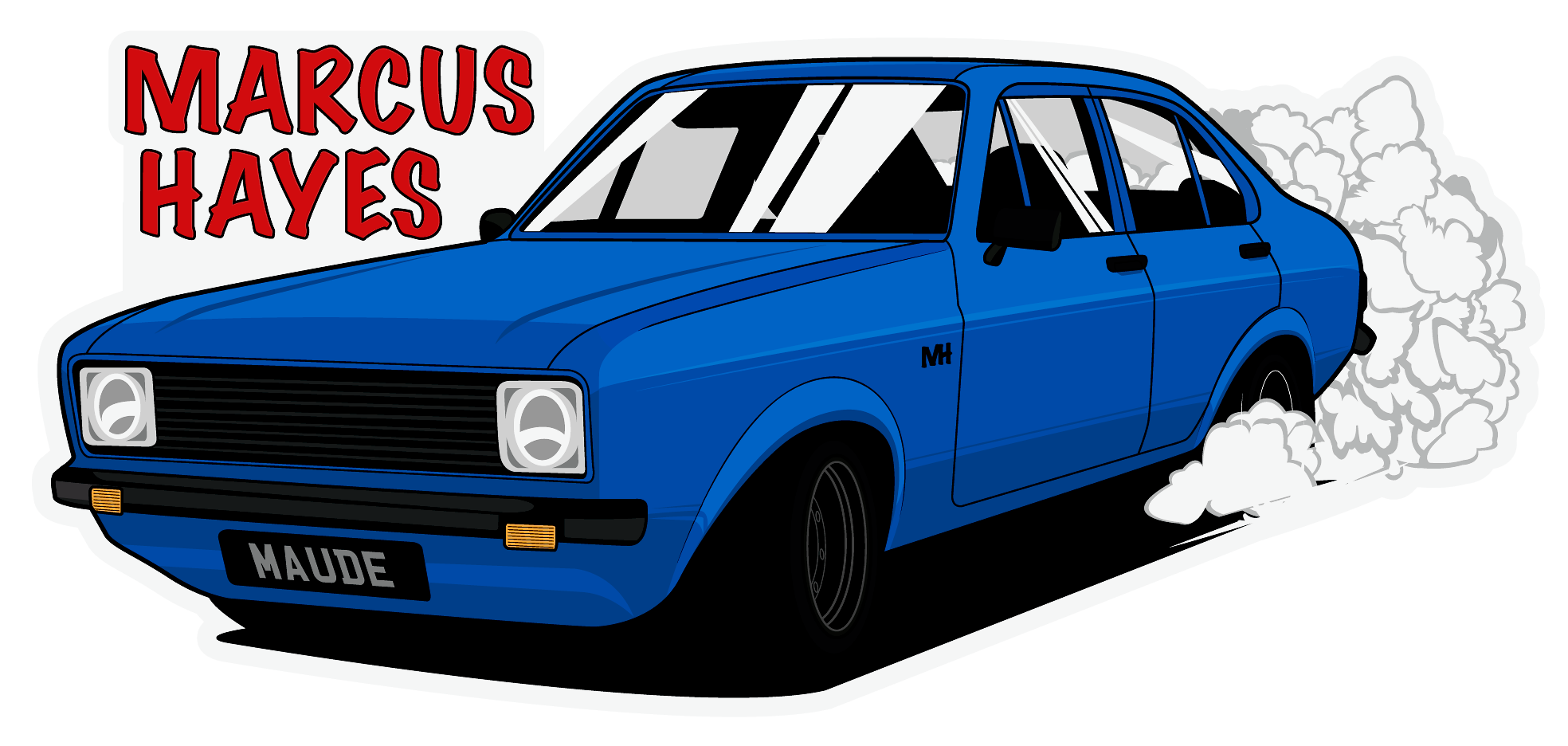 STICKERS AND DECALS FROM MARCUS HAYES – Marcus Hayes